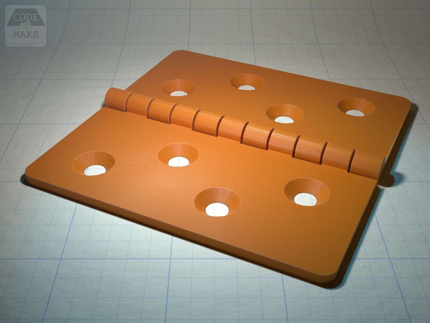 Fully Customizable Hinge - Code and Make