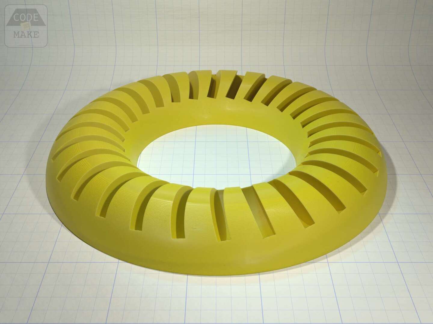 Circular Coin Rack Display - Code and Make